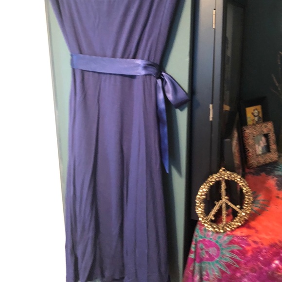 Fossil | Dresses | Fossil Navy Blue Strapless Dress | Poshmark